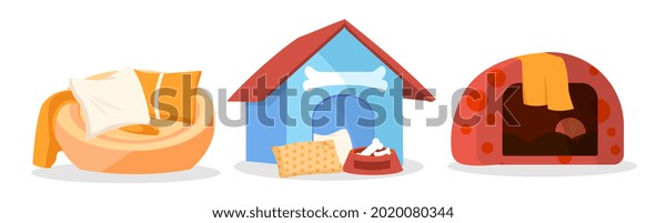 3,576 Dog Bed Cartoon Images, Stock Photos & Vectors | Shutterstock