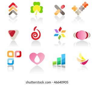 Set Different Icons Part 11 Please Stock Vector (Royalty Free) 46640905 ...