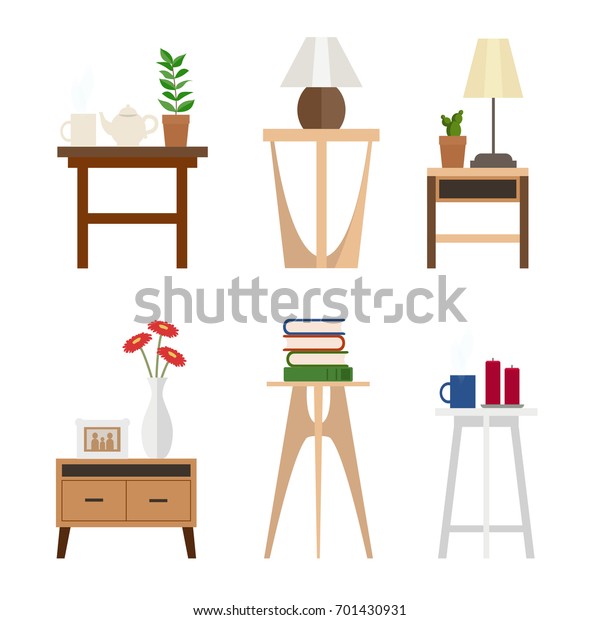 3,724 Cartoon Side Table Images, Stock Photos & Vectors | Shutterstock