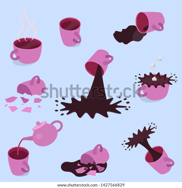 3,010 Broken Cup Tea Images, Stock Photos & Vectors | Shutterstock