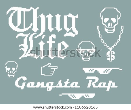 Thug Life Drawing | Free download on ClipArtMag