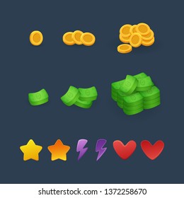 28 Gui Game Coin Xp Images, Stock Photos & Vectors | Shutterstock