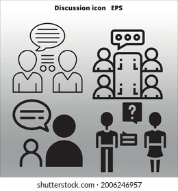 745 Focus group discussion icon Stock Vectors, Images & Vector Art ...