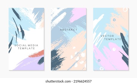 Set Editable Insta Story Templates Copy Stock Vector (Royalty Free ...
