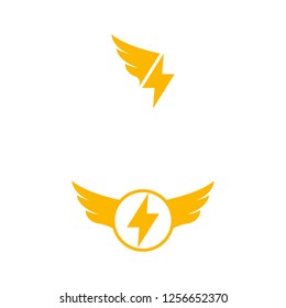 Set Electric Bolt Icons Stock Vector (Royalty Free) 1256652370 ...