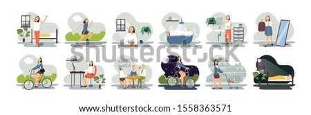 Daily Routine Clipart | Free download on ClipArtMag