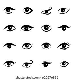 Vector Avatar Eye Stock Vector (Royalty Free) 1342680938