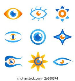 10,265 Two eyes icon Images, Stock Photos & Vectors | Shutterstock