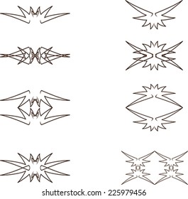 3,444 Spike border Stock Vectors, Images & Vector Art | Shutterstock