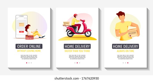 788 Courier brochure Images, Stock Photos & Vectors | Shutterstock