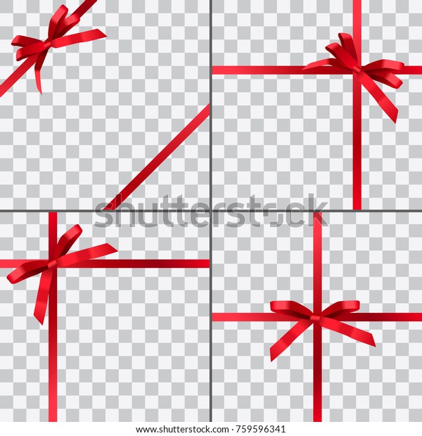 Set Four Vector Gift Wrapping Designs: เวกเตอร์สต็อก (ปลอดค่าลิขสิทธิ์ ...