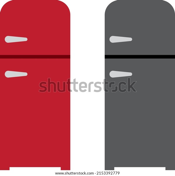Set Fridge Icons Stock Vector (Royalty Free) 2153392779 | Shutterstock