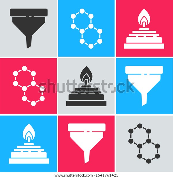 Set Funnel Filter Molecule Alcohol Spirit Stock Vector (Royalty Free ... Set Funnel Filter Molecule Alcohol Spirit Stock Vector (Royalty Free ...