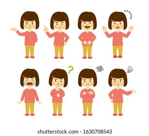 Front Side Back View Animated Character Stock Vector (Royalty Free ... Front Side Back View Animated Character Stock Vector (Royalty Free ...
