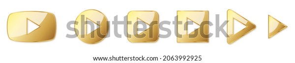 5,422 Play Video Gold Images, Stock Photos & Vectors | Shutterstock