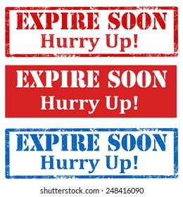 165 Expire soon Images, Stock Photos & Vectors | Shutterstock