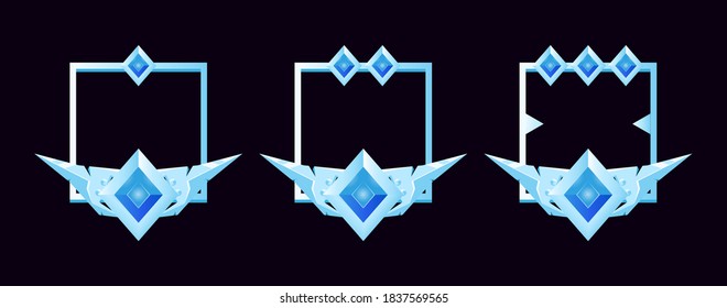 Set Gui Border Avatar Other Grade Stock Vector (Royalty Free ...