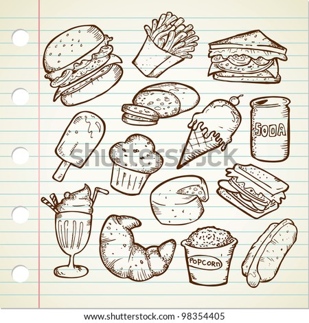 Hamburger Clipart Black And White | Free download on ClipArtMag