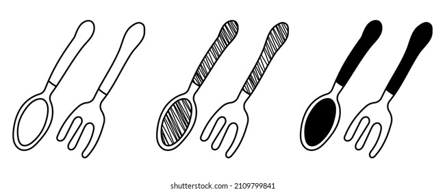 3,287 Cartoon silverware Images, Stock Photos & Vectors | Shutterstock