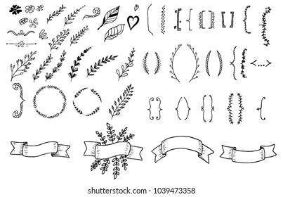 1,785 Floral Bracket Images, Stock Photos & Vectors | Shutterstock
