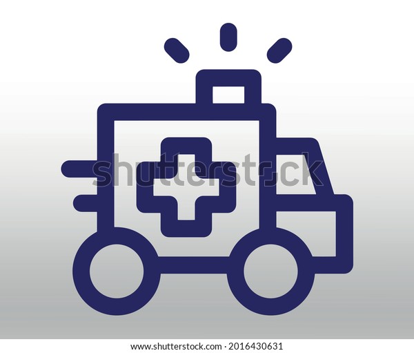 Set Hospital Vector Line Isolated Logo: เวกเตอร์สต็อก (ปลอดค่าลิขสิทธิ์ ...