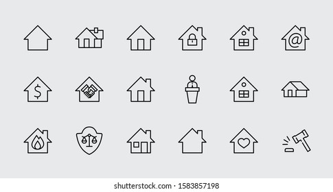 Pictogramme maison : 470 523 images, photos et images vectorielles de ...