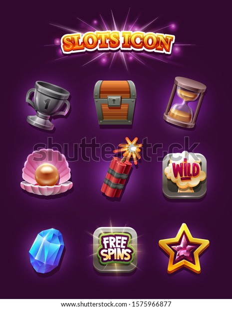 Set Icons 2d Games Stock Vector (Royalty Free) 1575966877 | Shutterstock