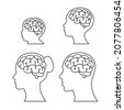 600+ Thousand Heads Outlines Royalty-Free Images, Stock Photos ...