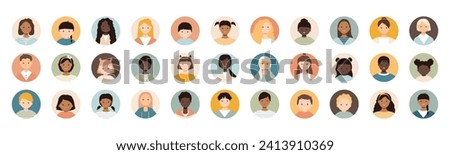 Children Faces Clipart | Free download on ClipArtMag