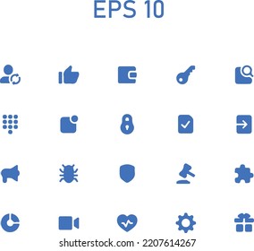 Set Icons Eps 10 Stock Vector (Royalty Free) 2207614267 | Shutterstock