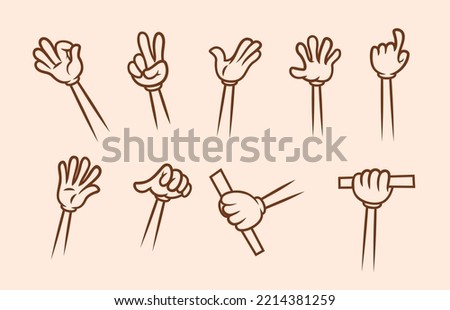 Cartoon Hand Clipart | Free download on ClipArtMag