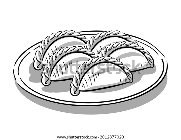 Meat pie drawing : 1 785 images, photos et images vectorielles de stock ...