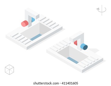 2,595 Tap isometric Images, Stock Photos & Vectors | Shutterstock