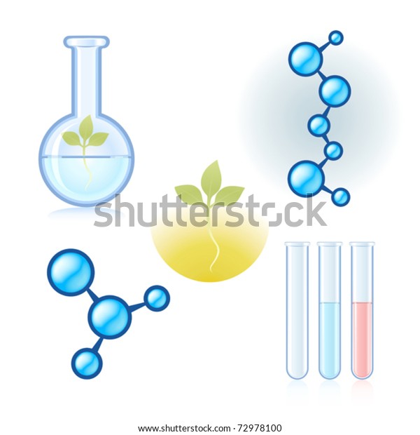 Set Isolated Scientific Symbols Stock Vector (Royalty Free) 72978100 ...