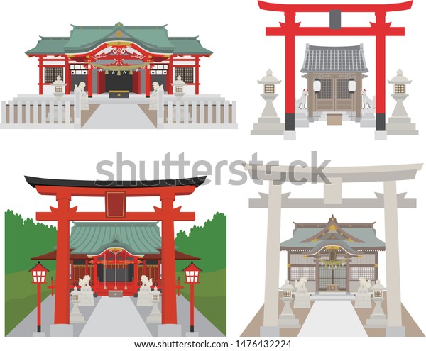16,843 Shrine Illustration Images, Stock Photos & Vectors | Shutterstock