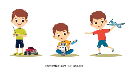 Set Kid Activity Children Development Stock Vector (Royalty Free ...