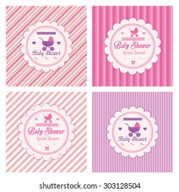 Set Labels On Different Textured Backgrounds Stock Vector (Royalty Free ...