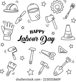 1,734 Labor day doodles Images, Stock Photos & Vectors | Shutterstock
