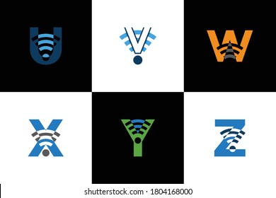 6,324 Letter Wireless Logo Images, Stock Photos & Vectors | Shutterstock