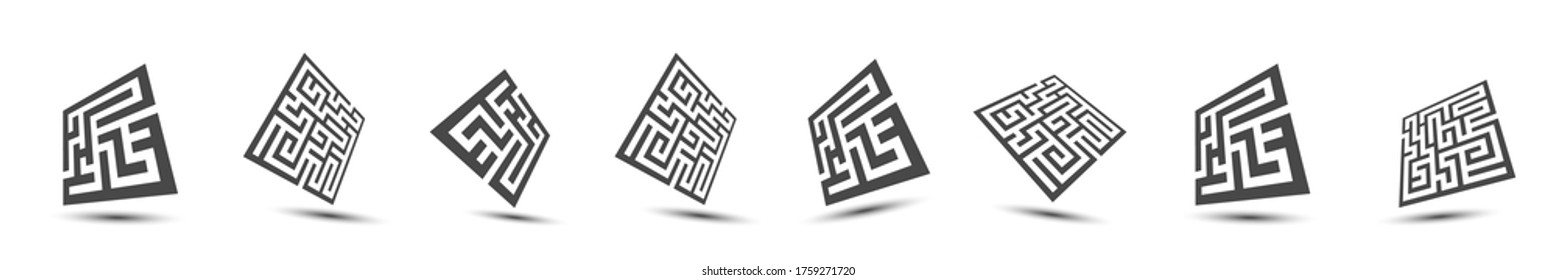 12,807 Mazes Logo Images, Stock Photos & Vectors | Shutterstock