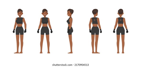221 972 Female Character Set Stock Vectors Images And Vector Art