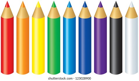 10,639 Nine pencils Images, Stock Photos & Vectors | Shutterstock