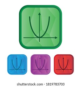 Set Parabola Icons Vector Maths Symbol Stock Vector (Royalty Free ...