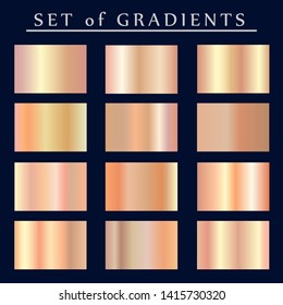 Set Pearl Pink Gradients Vector Textures Stock Vector (Royalty Free ...