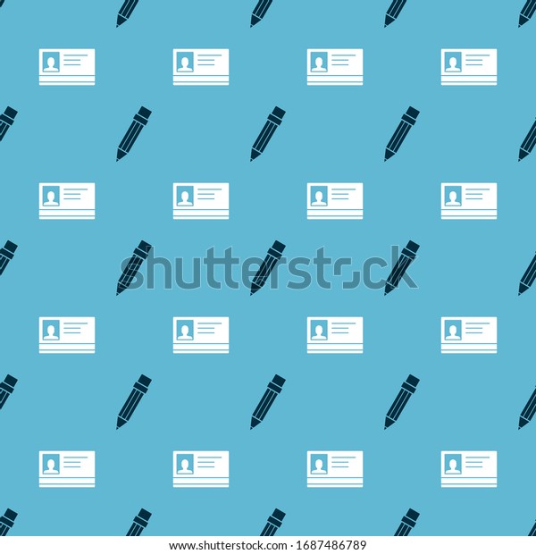 Set Pencil Eraser Identification Badge On Stock Vector (Royalty Free ...