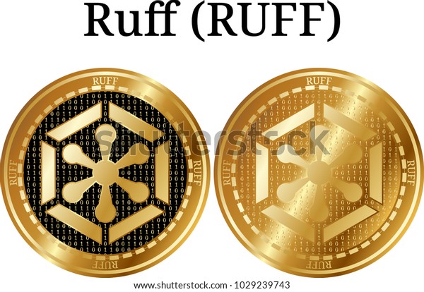 Set Physical Golden Coin Ruff Ruff Stock Vector (Royalty Free ...