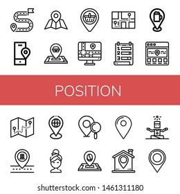 Single Line Job Applicaition Pictograms Set Stock Vector (Royalty Free ...
