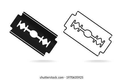 666 Razorblade sign icon Images, Stock Photos & Vectors | Shutterstock