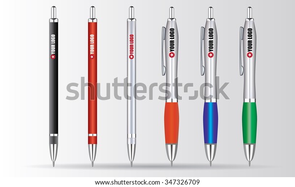 Set Realistic Colored Tools Promotional Gifts Stock Vector (Royalty ...