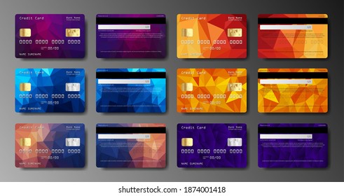 158 Card number two sides icon Images, Stock Photos & Vectors ...